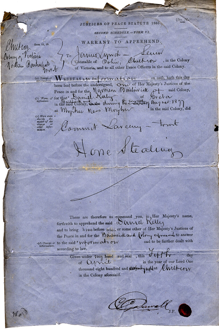 Ned Kelly said he didn’t shoot Fitzpatrick : True or False? – Ned Kelly ...